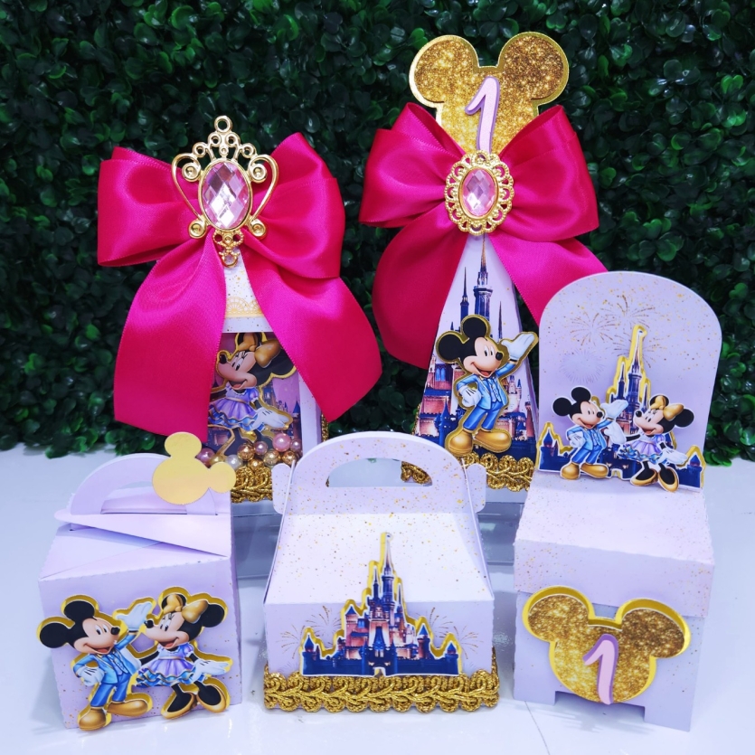 Kit Disney 50 anos – 30 peças – Tatielly Personalizados